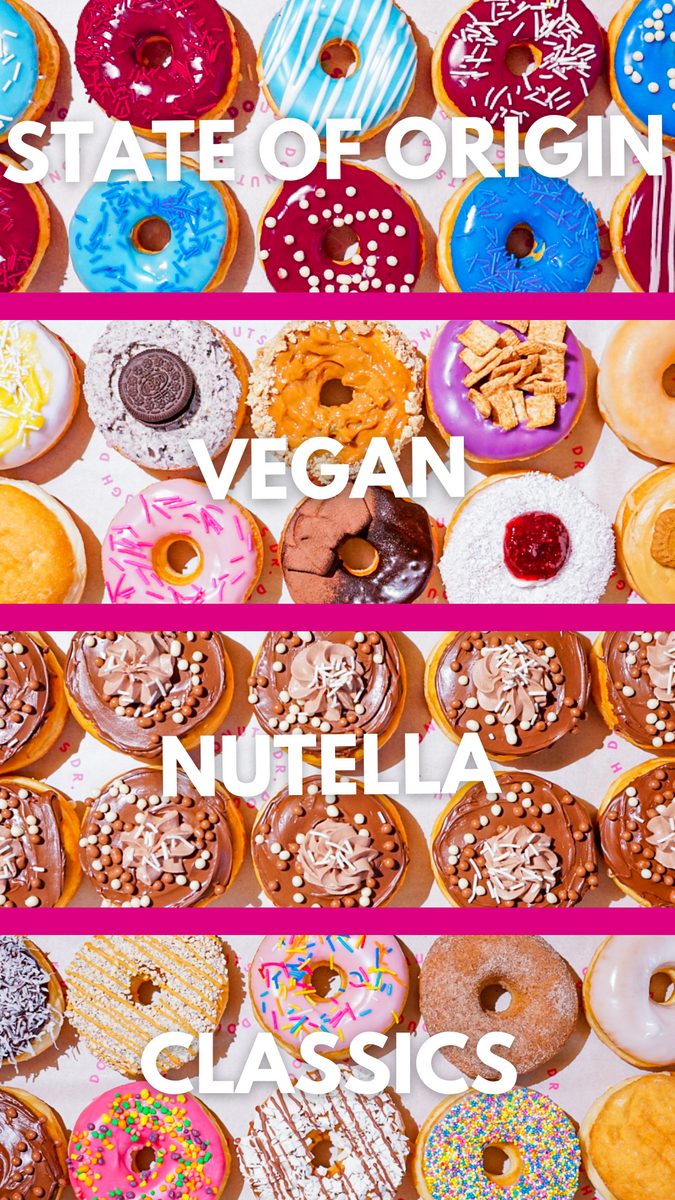 STATE OF ORIGIN DONUTS FOR GAME 3 FROM DR. DOUGH – Dr. Dough