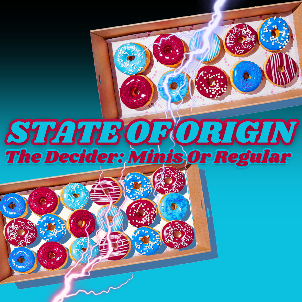 STATE OF ORIGIN: THE DECIDER - Dr. Dough Gifts Delivered Actoss Sydney