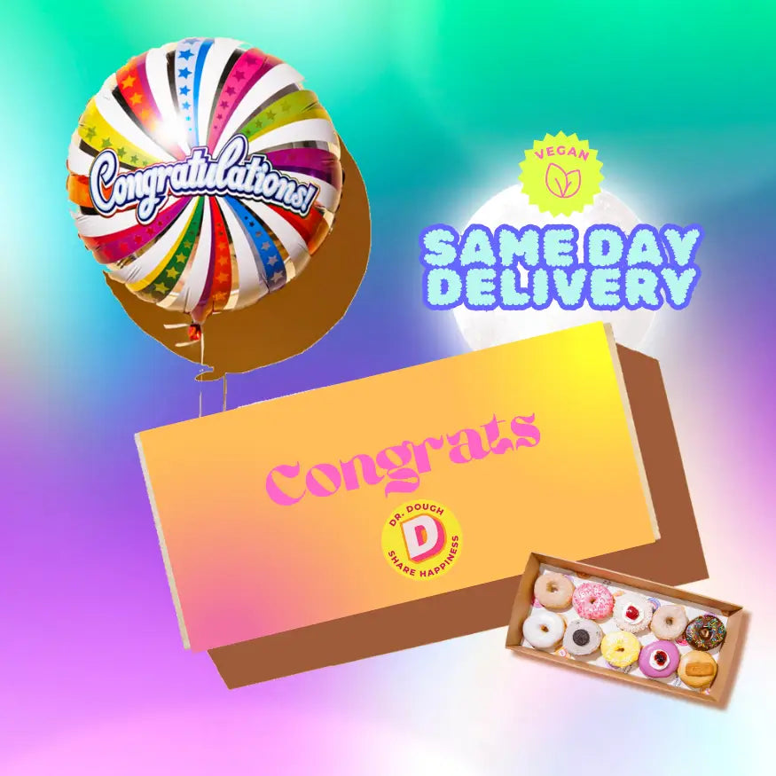 VEGAN Congratulations Gift Box - Delivered Across Sydney Including Same ...