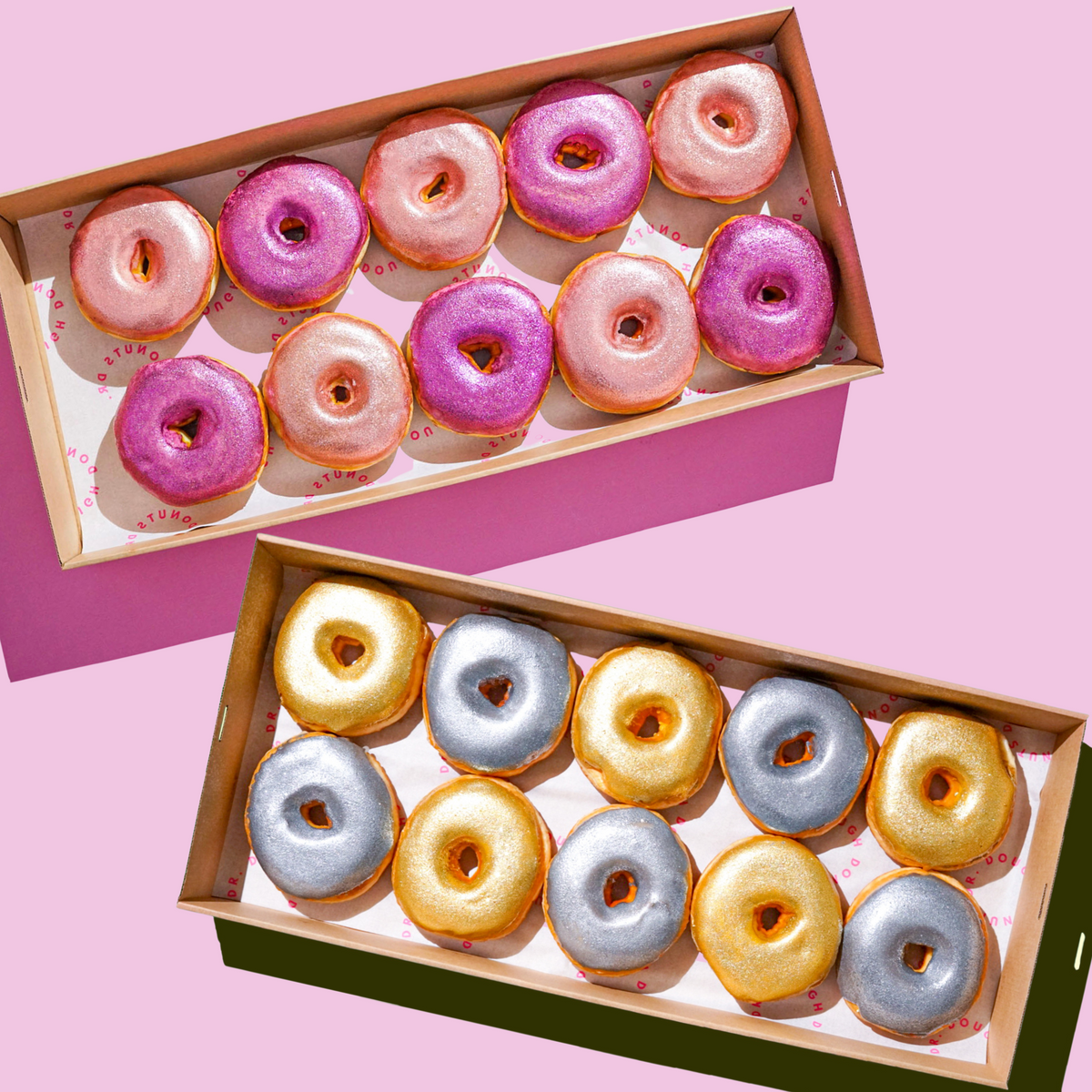 Glitter Glaze Donuts - Delivered 7 Days Across Sydney Including Same ...